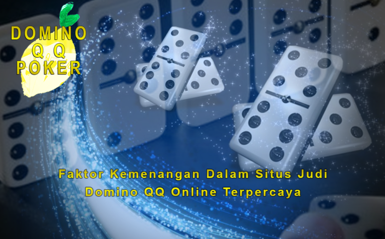 JUDI DOMINOQQ ONLINE & PKV POKER